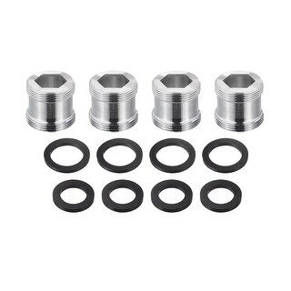 Faucet Adapter, 4pcs 21x6.5mm Male to 22x5.5mm Male Brass Tap Aerator ...