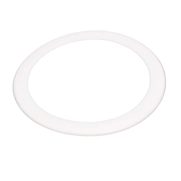 PVC Wall Flange Water Pipe Collar Cover Cap White for 160mm Drainpipe ...
