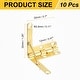 Box Quadrant Hinge, Box Hinge Cases with Side Rail Retaining Arm 90 ...