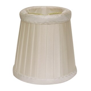 HomeRoots Slate Gray Silk Empire Lamp Shade - 5 - Bed Bath & Beyond ...