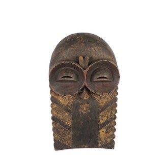 Novica Handmade Lobi Tradition African Wood Mask - Bed Bath & Beyond ...