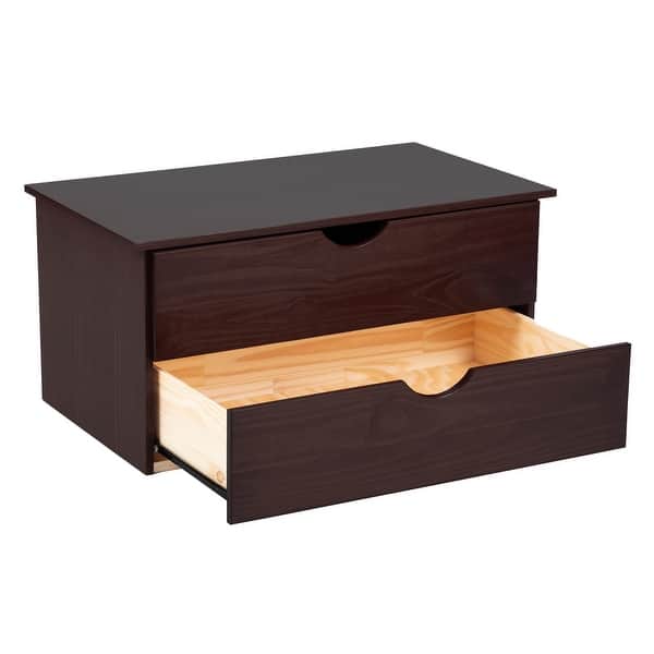 Palace Imports 100% Solid Wood 2-Drawer Internal Chest for Kyle ...