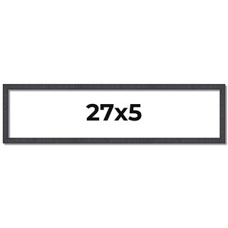 27x5 Frame Brown Picture Frame - Complete Modern Photo Frame Includes ...