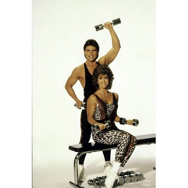Aerobics publicity still of Jane Fonda Photo Print - Bed Bath & Beyond ...