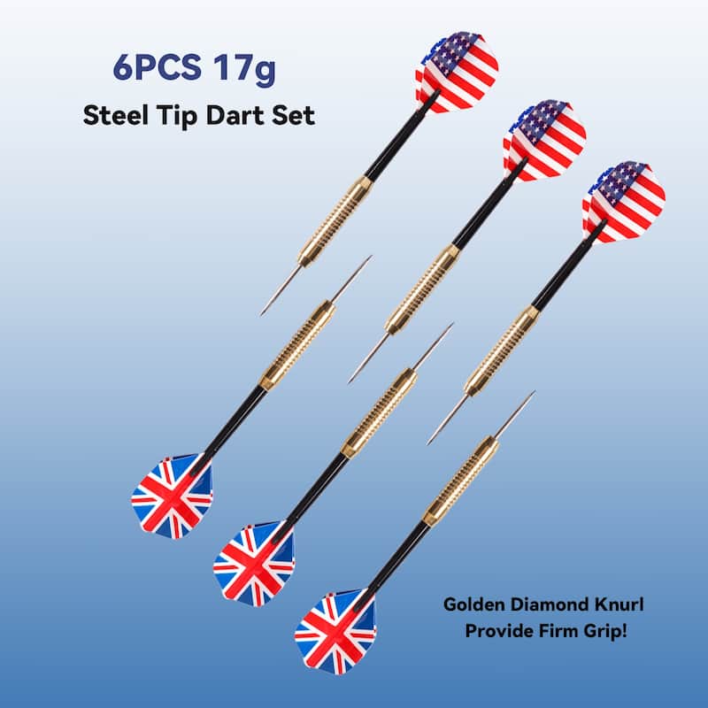 GSE™ 18" Regulation Size Bristle Dart Board Game Set. Professional ...