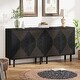 58 Inches Sideboard Buffet Cabinet with Doors Freestanding Storage ...