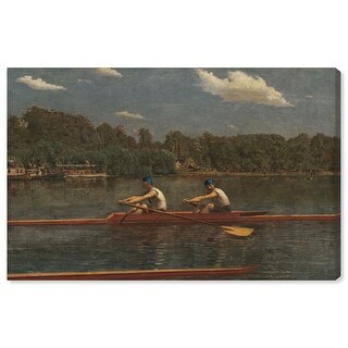 Binglin Brothers Racing 1872 Canvas Classic Landscape by Art Remedy ...