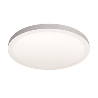 Nora Lighting ELO 16" Wide LED Flush Mount Ceiling Fixture - 3000K ...
