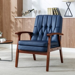 Solid Wood Armrest Single Armchair - Bed Bath & Beyond - 39885904