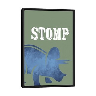iCanvas "Stomp I" by Kimberly Allen Framed Canvas Print - Bed Bath ...