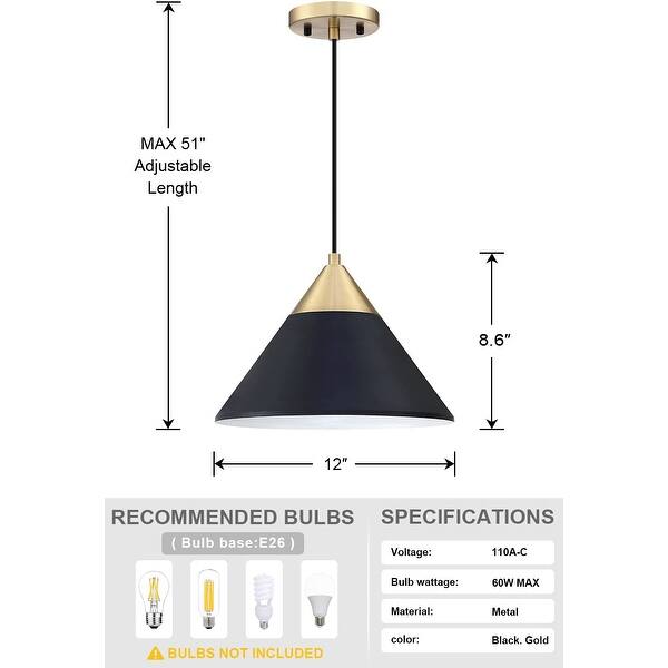 3 pack modern industrial pendant light indoor pendant ceiling light ...