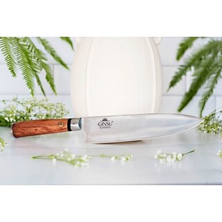 Ginsu Katana Traditions 8" Japanese Gyuto/Chef Knife | Certified ...