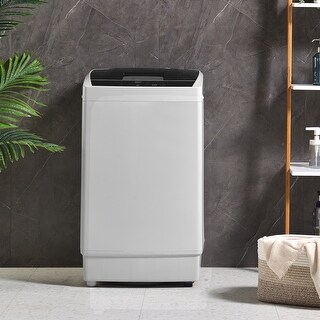 Top Loading Compact Fully Automatic Washing Machine with LED Display ...