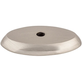 Top Knobs Oval 1-1/2 Inch Knob Backplate from the Aspen II Series - Bed ...