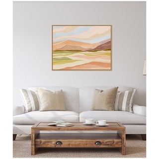 Kate and Laurel Sylvie Desert Dreams Framed Canvas by Nikita Jariwala ...