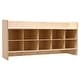 Contender Cubby Storage Organizer Cubes, 10 Cubbies With Hooks and ...