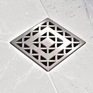Ebbe America E4802-BN LATTICE - Brushed Nickel - Unique Drain Cover ...