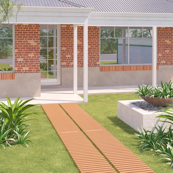 Garden Pathway Straight Walkway Roll Out Portable Outdoor Flooring ...