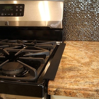 2Pcs Silicone AntiOil Kitchen Counter Stove Gap Cover Seal Slit Filler ...