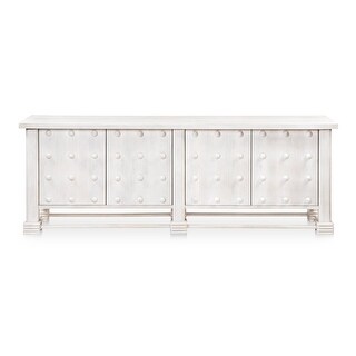 NADAAL STUDIOS Shiloh, Solid Wood Sideboard, Whitewashed. - 83"W x19"D ...