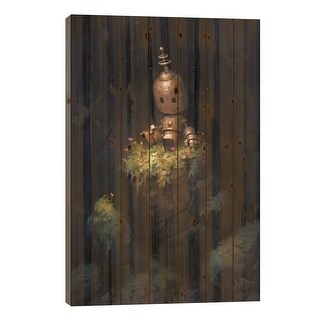 Secret Garden Print On Wood by Matt Dixon - Multi-Color - Bed Bath & Beyond - 37881693