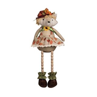 20" Fall Harvest Fox Shelf Sitter Figurine - Bed Bath & Beyond - 35528491