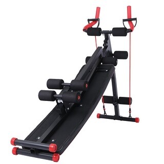 BOSCARE Adjustable Weight Bench Supine Board Push Ups Sit Up Bench ...