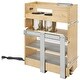 Rev-A-Shelf 9-1/4 Inch Pull Out Vanity Cabinet Grooming Organizer with ...