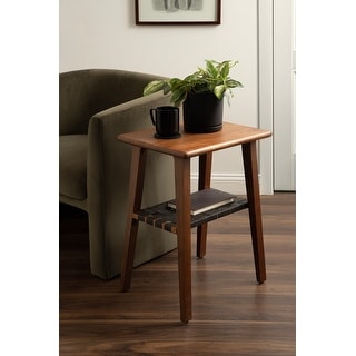 Kate and Laurel Woebeck Rectangle Side Table - 18x14x25 - Bed Bath & Beyond - 42106187