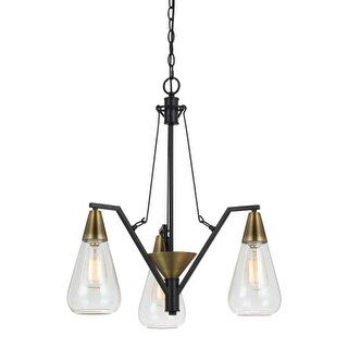 Cal Lighting FX-3623-3 Ellyn 3 Light 22" Wide Single Tier Shaded ...
