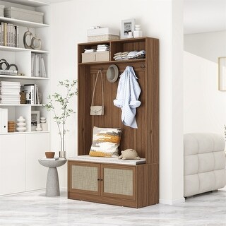 Entryway Hall Tree, Closet, Suitable for Living Room, Bedroom - Bed ...