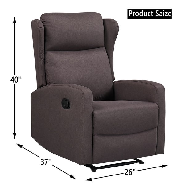 Adjustable Recliner with Lumbar Support and Comfortable Arms - Bed Bath ...