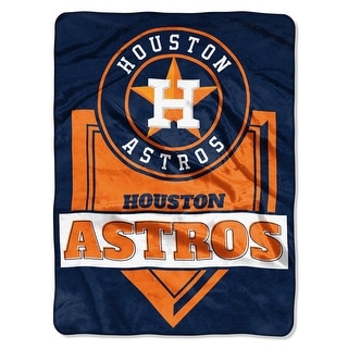 MLB 680 Astros Home Plate Raschel - Bed Bath & Beyond - 33558421