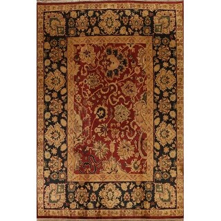 Traditional Agra Oriental Wool Area Rug Handmade Dining Room Carpet - 8 ...