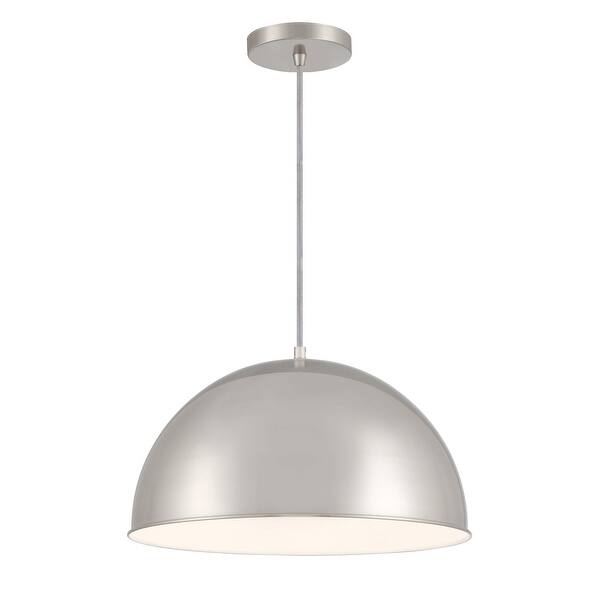 Lavery Vantage Pendants Coal Shade 1 Light Hanging Dome - 15.38 - Bed Bath & Beyond - 38037950