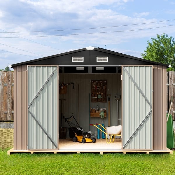 4 x6 / 8 x 10FT Outdoor Storage Sheds - Bed Bath & Beyond - 37310246
