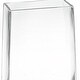 9 Clear Glass Rectangle Handmade Vase - Bed Bath & Beyond - 39508099