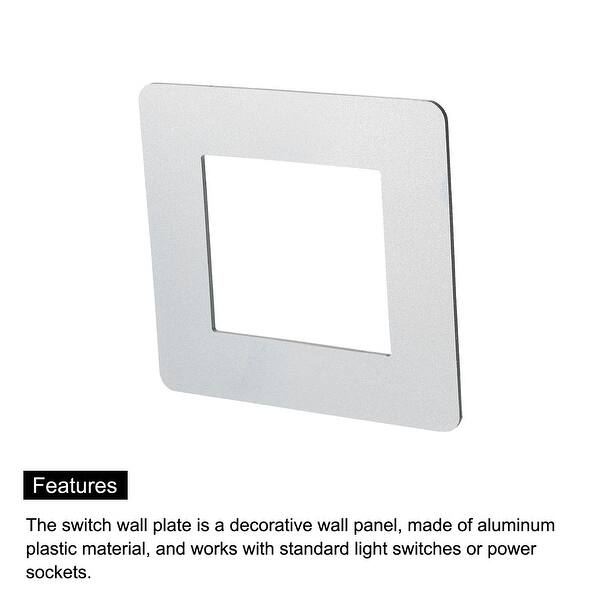 decorative light switch surround