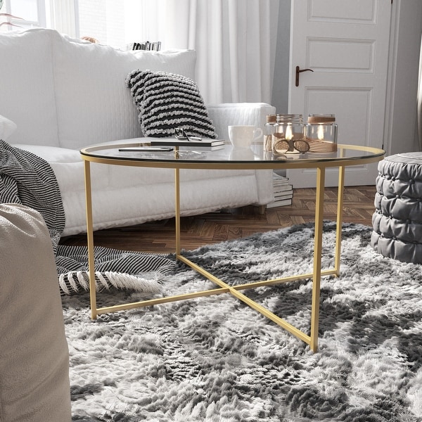 Sonoma Oak Wood Grain Finish Nesting Tables with Metal Cantilever Base On Sale Bed Bath Beyond 27976193