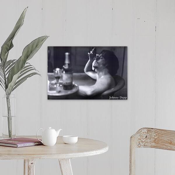johnny depp canvas