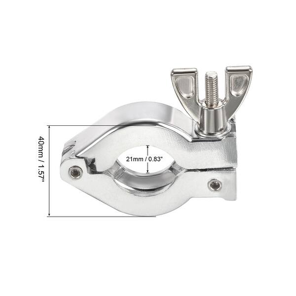 KF-16 Vacuum Clamp, 1 Pack Hose Clamp with Wing Nut for Ferrule, Silver ...