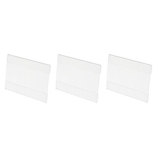Wall Mount Price Tags Sign Holder Horizontal Tagging Pack of 3 - Bed ...