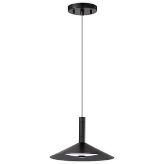 Corrine 10 Inch LED Pendant Matte Black 3K/4K/5K CCT Selectable - Matte ...