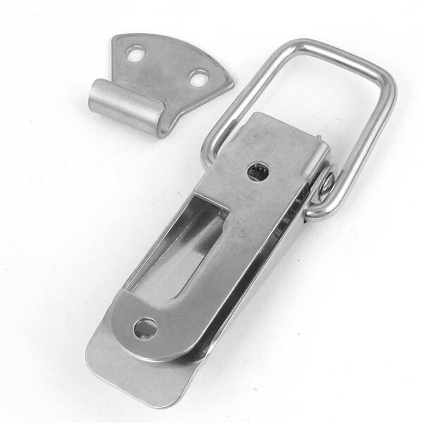 Metal Spring Loaded Suitcase Draw Chest Box Locking Toggle Latch Catch ...