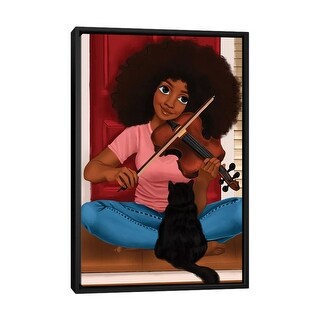 iCanvas "Sade" by Princess Karibo Framed Canvas Print - Bed Bath ...
