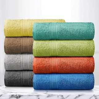 Lavish Touch 100 Percent Cotton Urbane Soho Bat Set - Bed Bath & Beyond ...