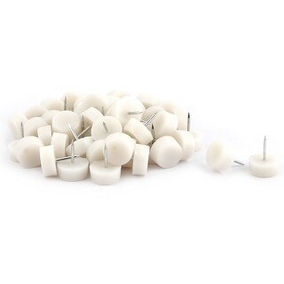 Unique BargainsOffice Plastic Furniture Desk Feet Protector Tack Glides ...