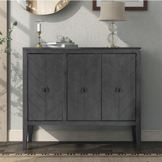 Grey entryway table mdf accent table u-style bedroom table - Bed Bath ...