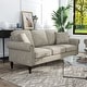 Igny Traditional Chenille Upholstered Rolled Arms Sofa by Furniture of ...