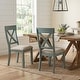 The Gray Barn Spring Mount Table with Cross Back Chairs 7-piece Dining ...
